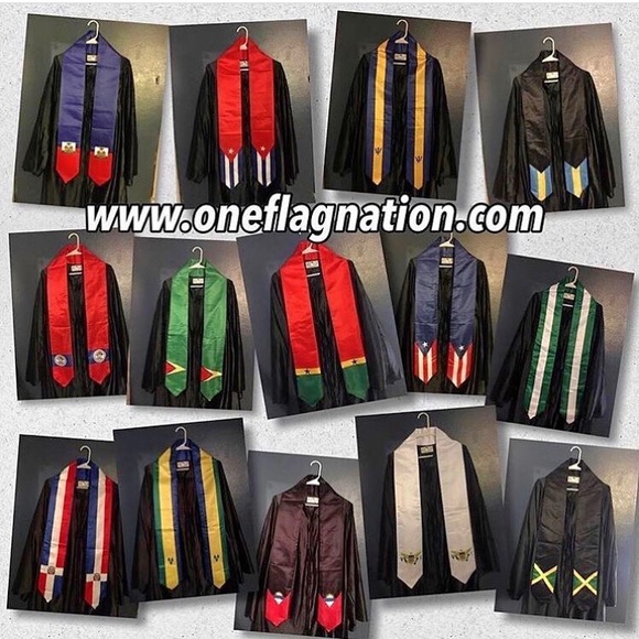Accessories | Country Flags Graduation Stolesash | Poshmark